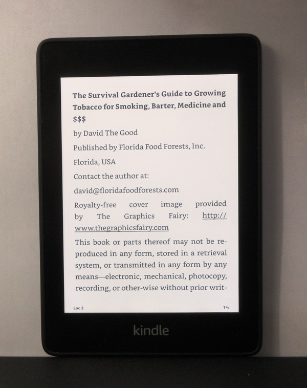 Living Prepared ---: Kindle, PaperWhite Reader 10th Generation
