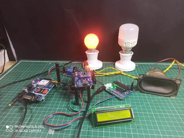 Home Automation With Gsm Sim800l Dtmf And Voice Feedback Using Arduino Uno Board