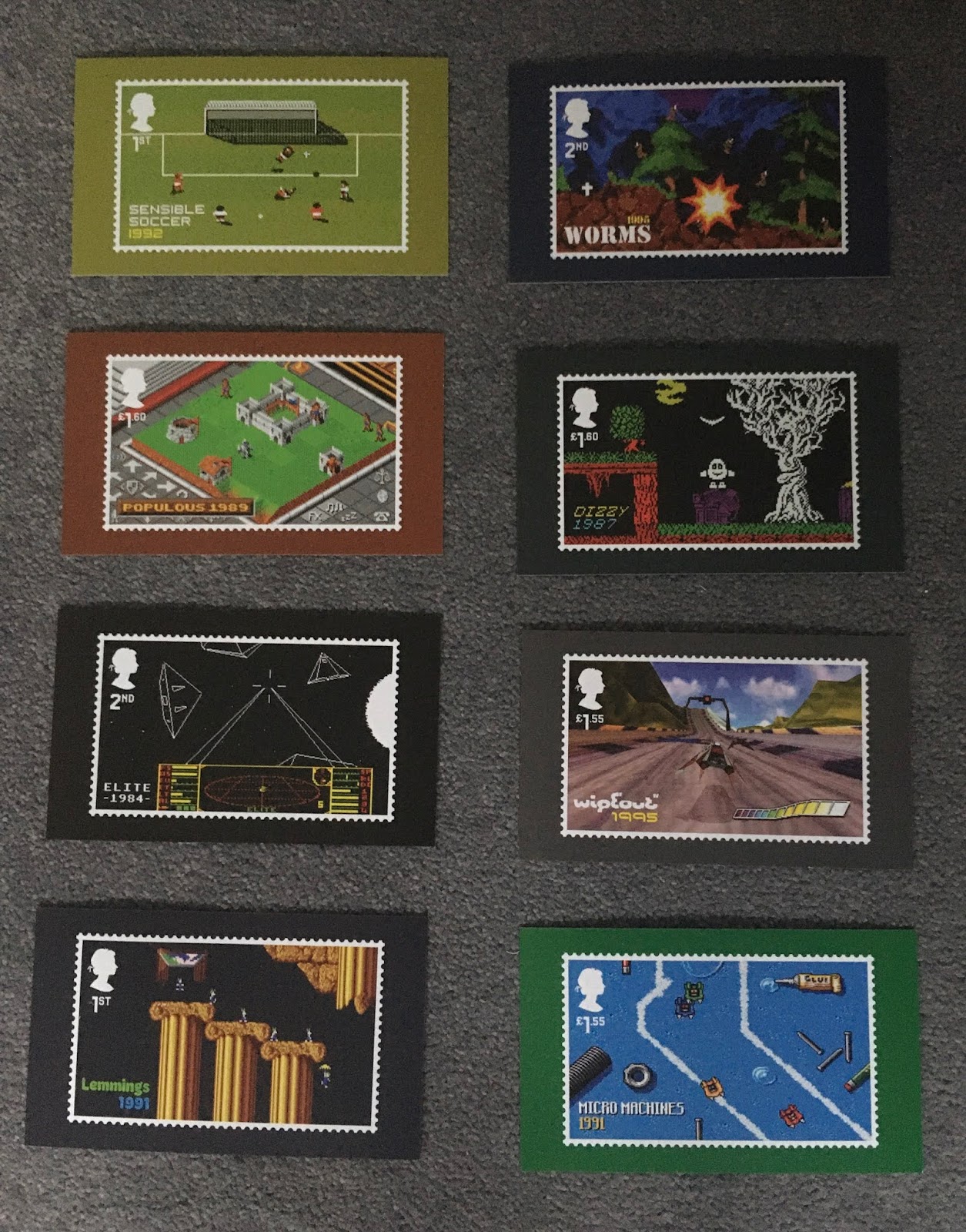 📮📬💌 Retro Gaming Postage Stamps From Heaven 📮📬💌 #RetroGaming # ...