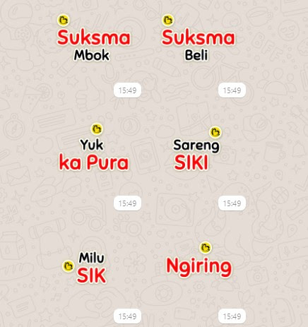 Kumpulan Stiker WA Bahasa Bali Galungan & Kuningan - Belajar Bahasa ...
