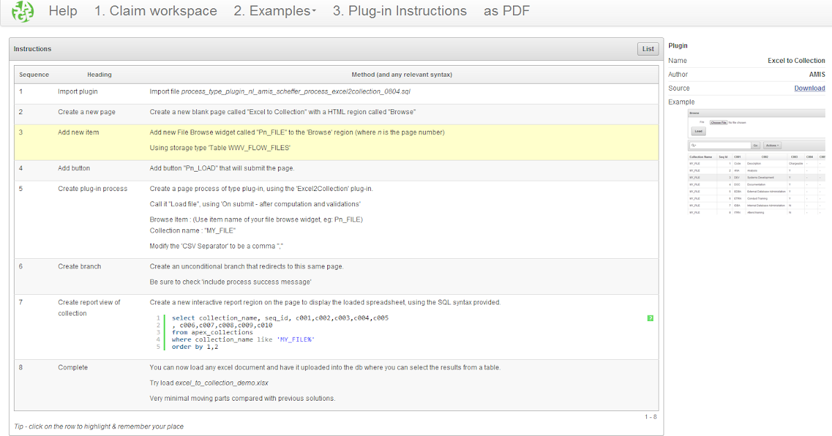 Grassroots Oracle: Spice up your APEX application with third party plug-ins