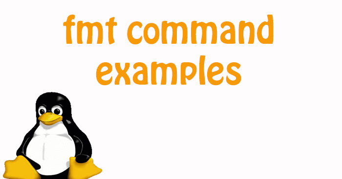 fmt command in Linux with examples | LPI Central