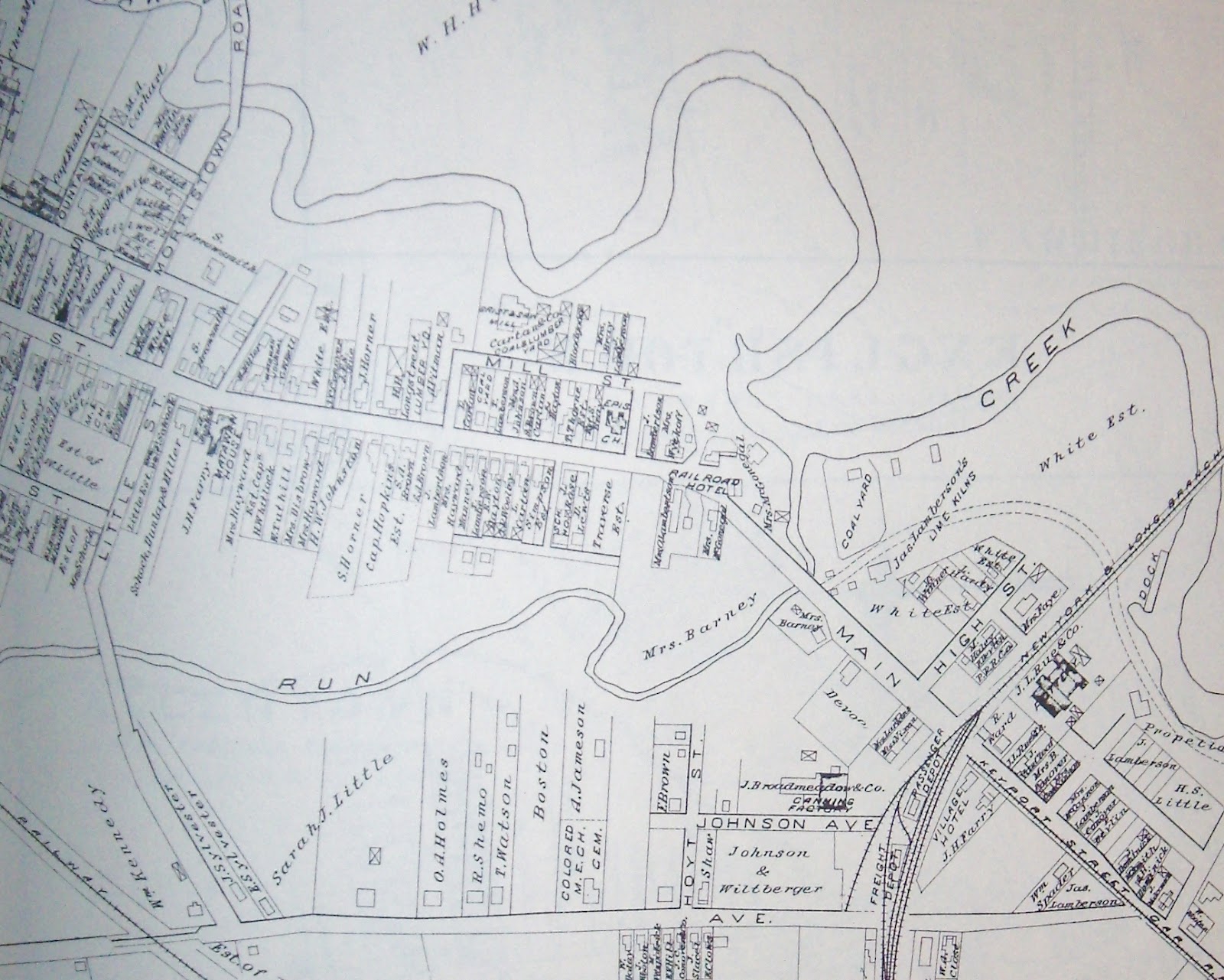 Aberdeen NJ Life: Matavan and Matawan (Wolverton's Atlas, 1889)