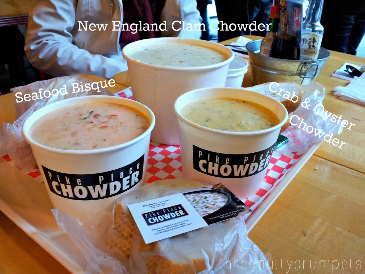 Three Nutty Crumpets: Pike Place Chowder