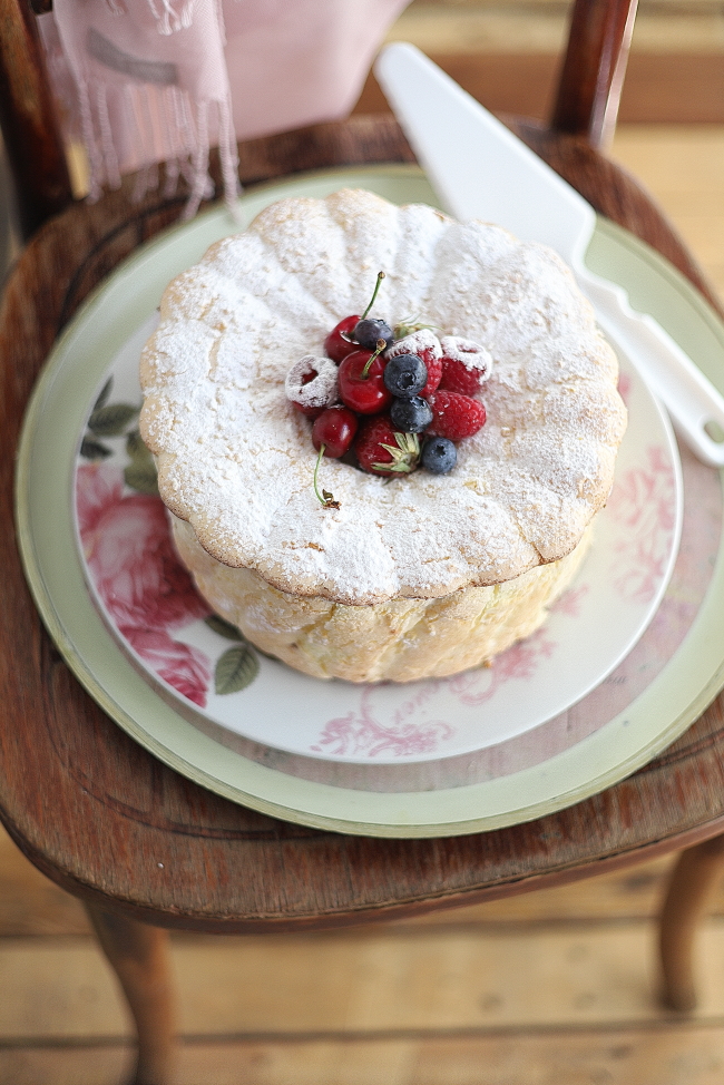 Charlotte aux fruits rouges