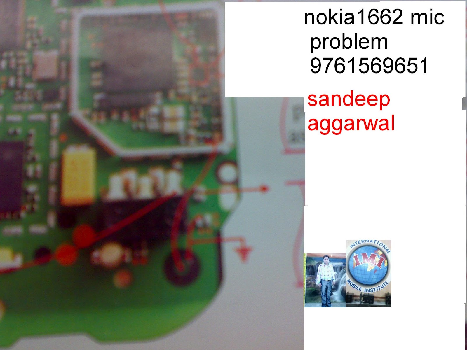 IMI Mobile Repairing Institute: nokia1662 MIC RINGER SPK SIM DISPLAY ...