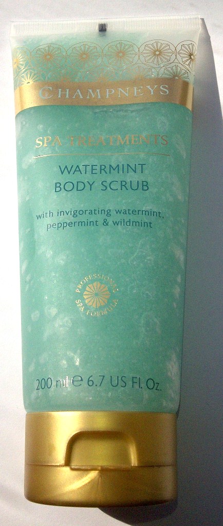 BeautySwot: CHAMPNEYS Spa Treatments Watermint Body Scrub