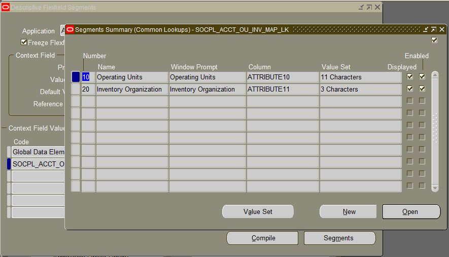 Oracle EBS (ERP): How To Enable The DFF For LOOKUP Oracle R12