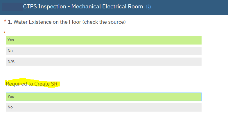 Create SR from Conduct an Inspection Module | IBM Maximo Implementation ...