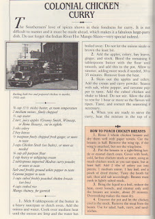 In a World of My Own: Colonial Chicken Curry