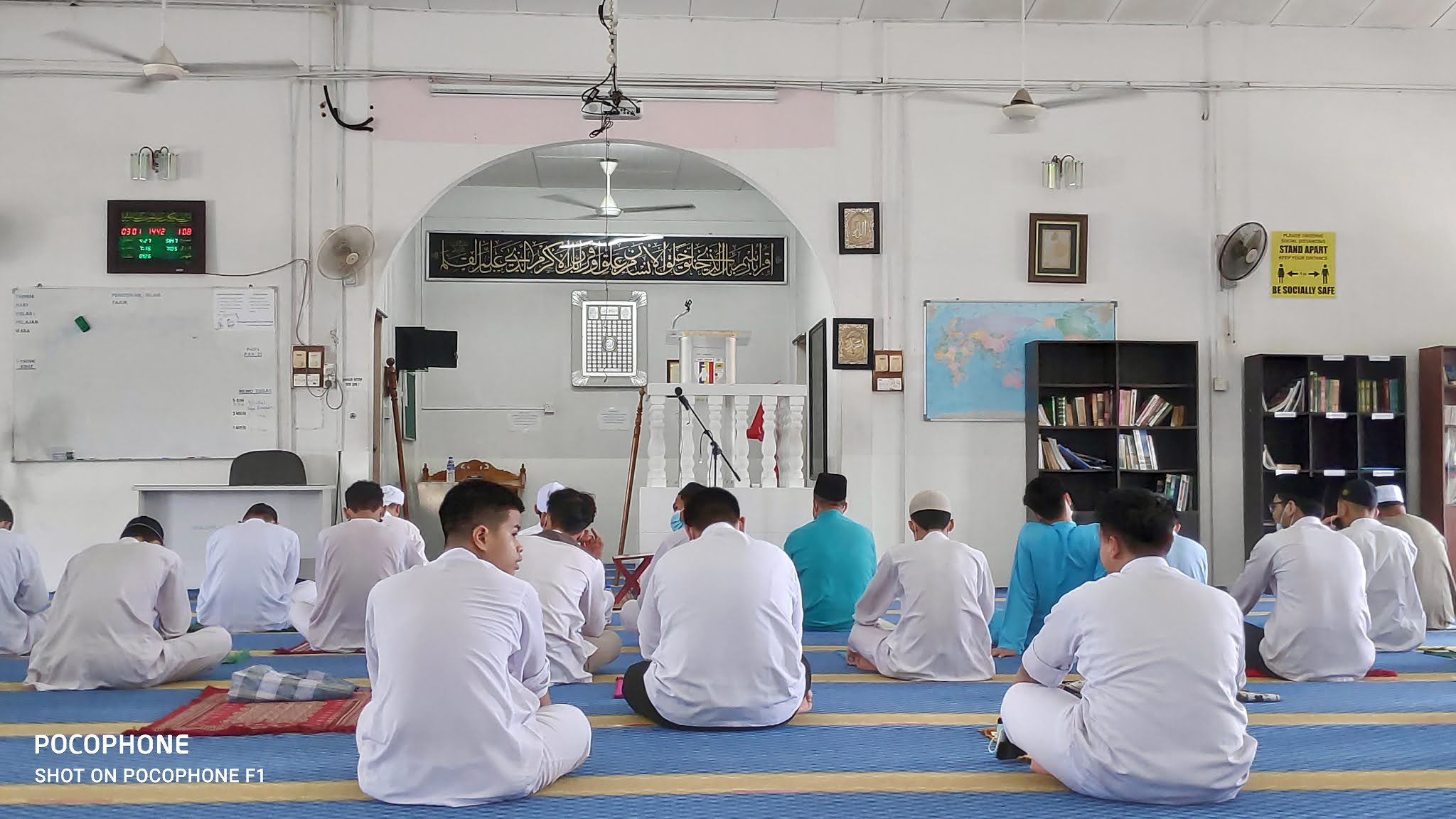 Pengisytiharan Solat Jumaat di Surau al-Ihsan, SM Sains Johor 14 Ogos 2020