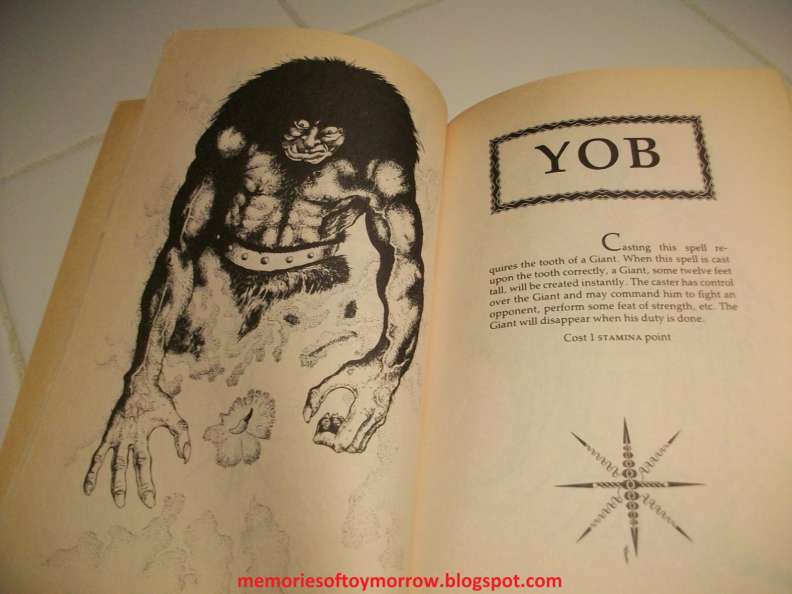 Memories of Toymorrow: The Sorcery! Spell Book by Steve Jackson