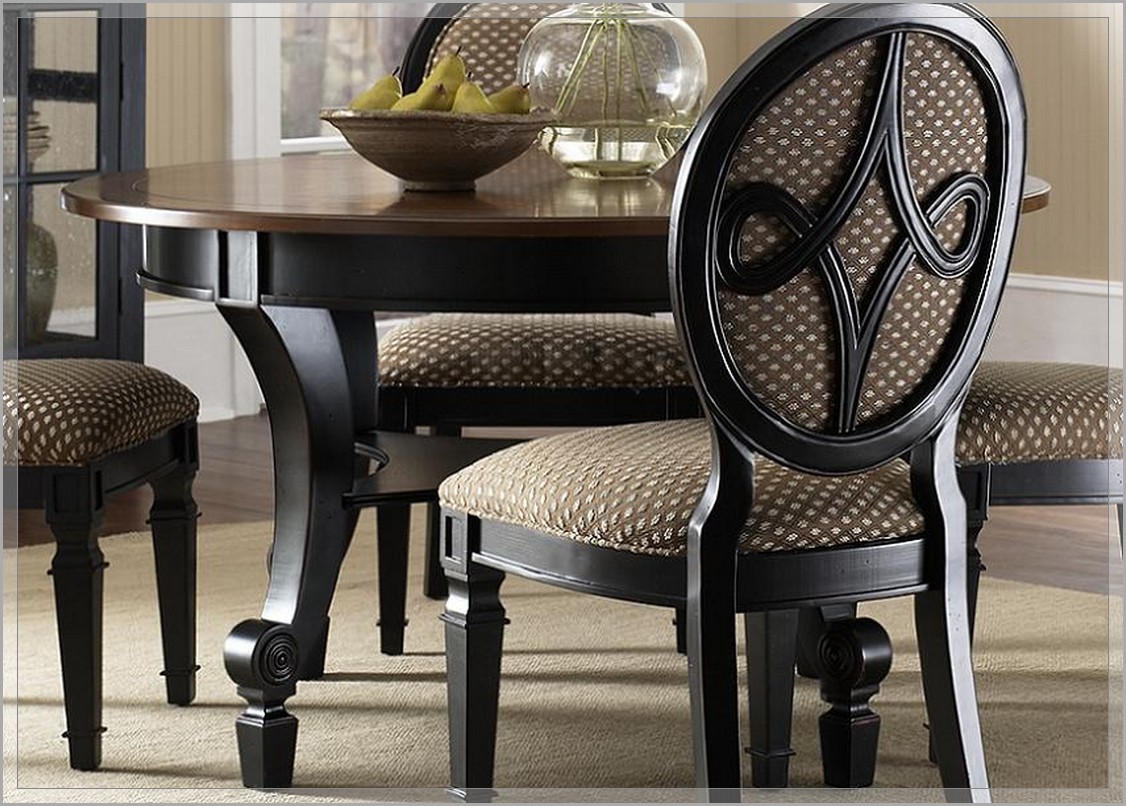 home ideas: sweet black dining room sets design