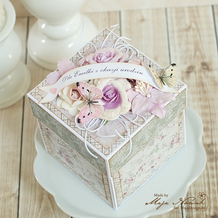 CraftHobby Oliwiaen: Urodzinowy exploding box / Birthday Exploding Box