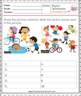 ACTION WORDS - The Teacher's Craft