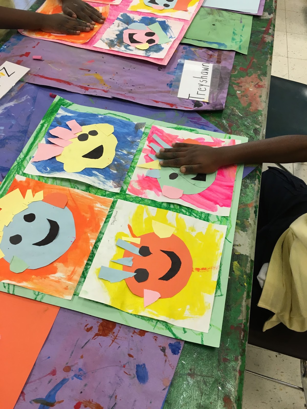 Ms. Bernini's Art Class: Todd Parr Faces