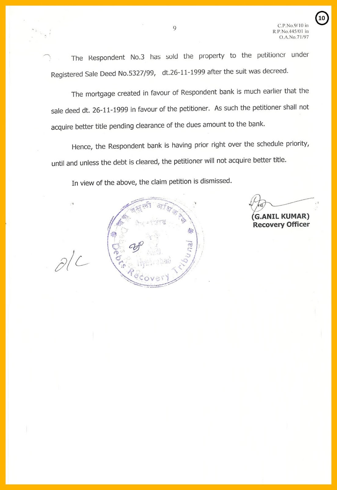 yadadri golden: Inspector General Registration Stamps TS