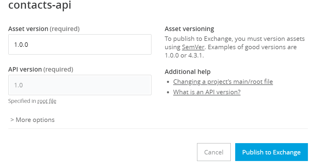 OpenAPI Specification 3.0 in Mulesoft