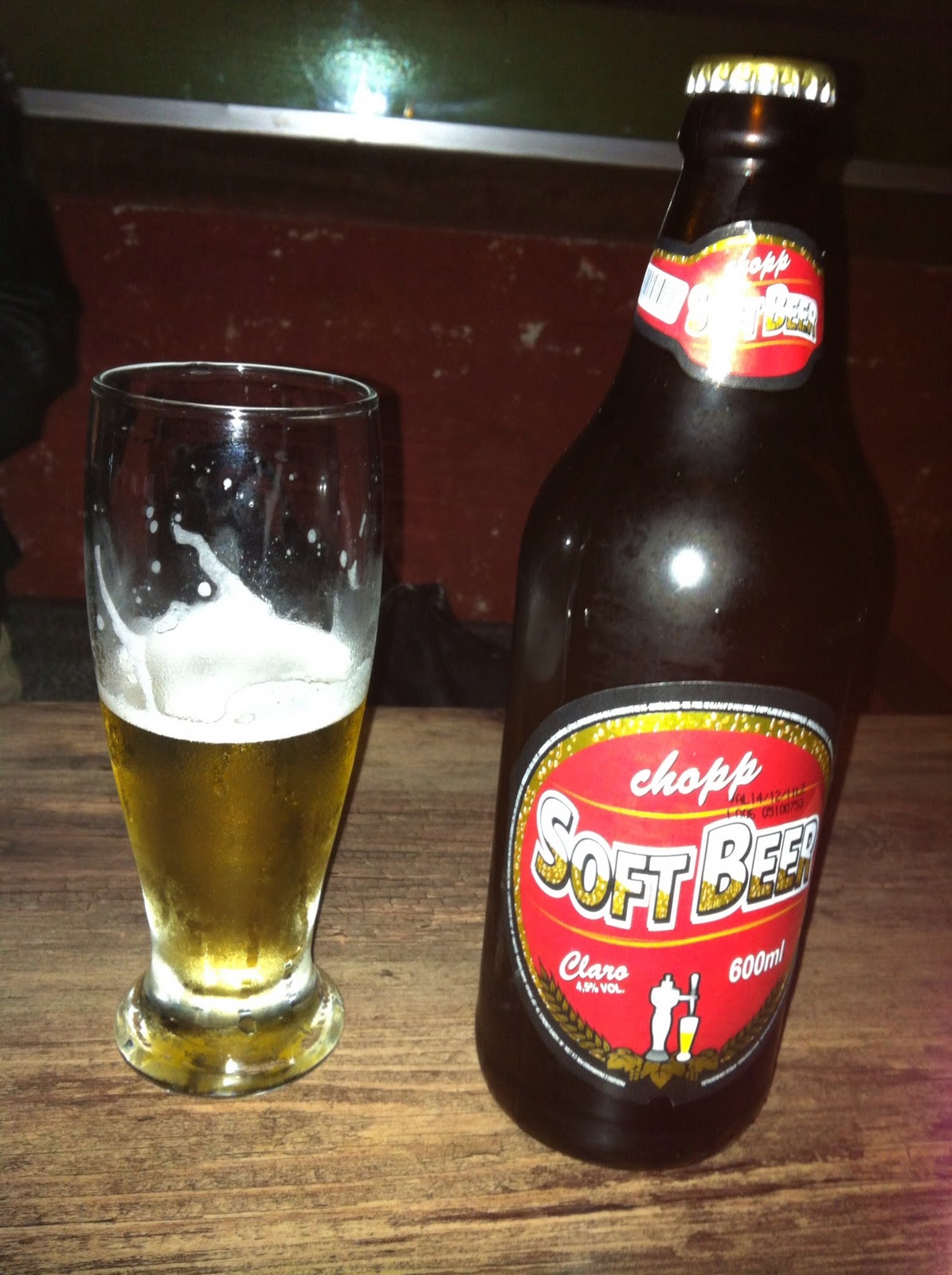 Brazilian Beer Blog: Cerveja Chopp Soft Beer (aka - Choppy in a bottle)