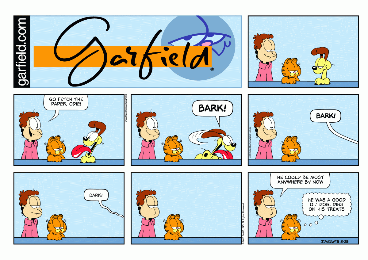 Andaray: Garfield (28-Agosto-2016)