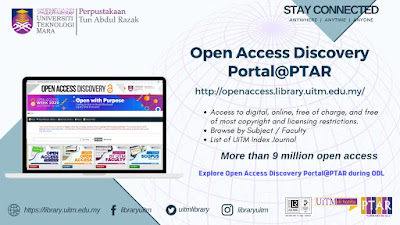 Open Access Discovery Portal @PTAR - Perpustakaan UiTM