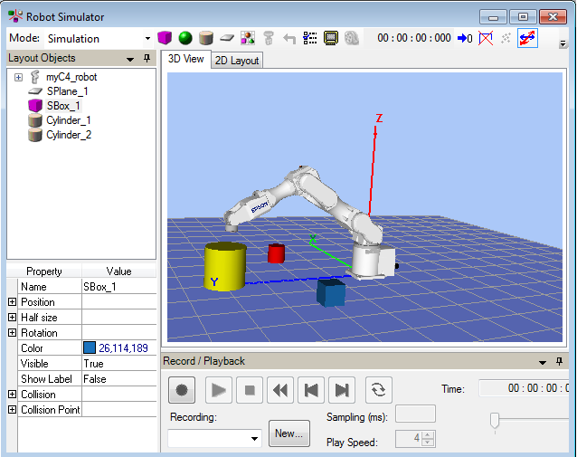 Jog The EPSON Robot (On Robot Simulator Environment) | Robotics University