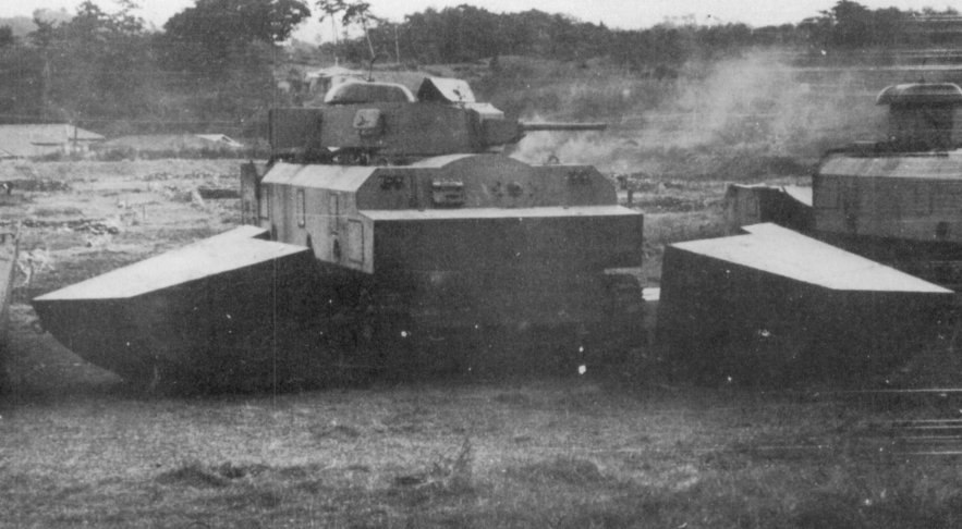 SNAFU!: Blast from the past....Amphibious Tank Type 3 “Ka-Chi”.