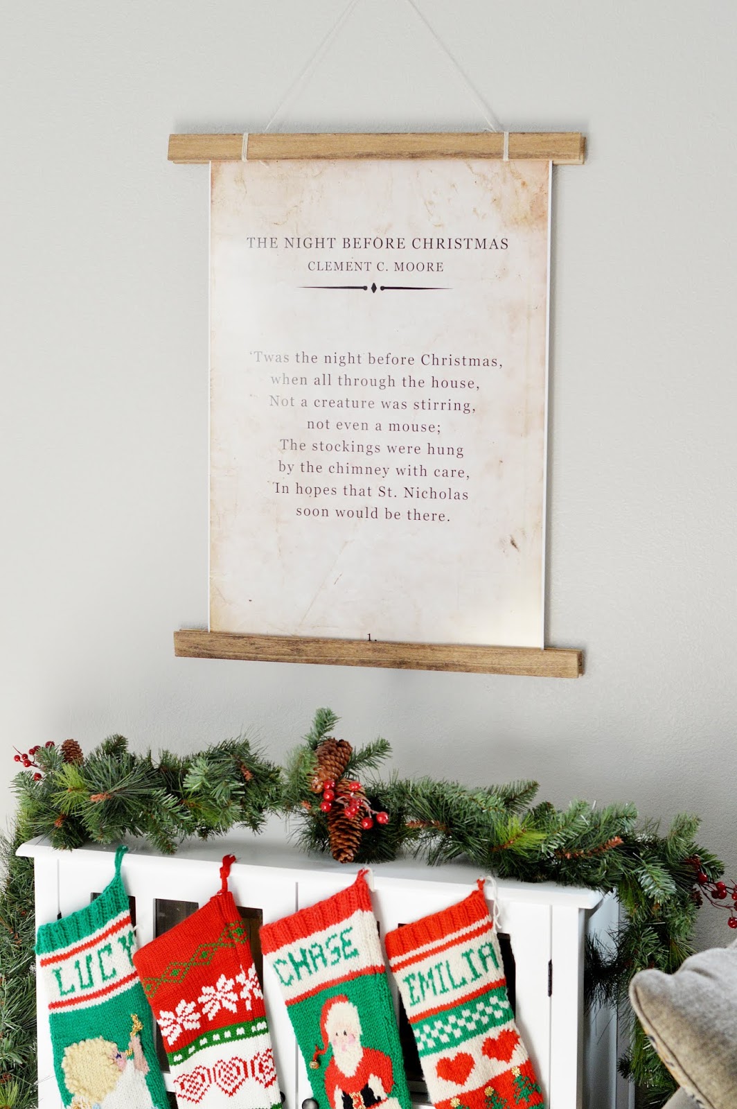 The Night Before Christmas Printable - My Someday in May