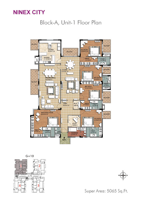 NINEX CITY PROJECT: Floor Plan