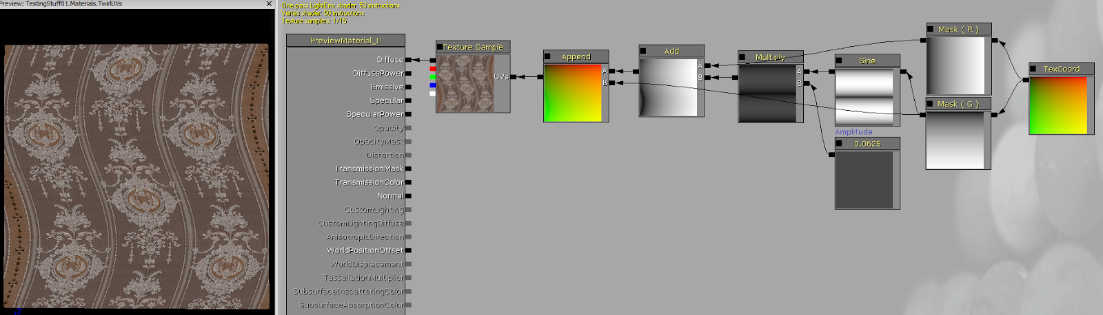 3d Modeling And Texturing Udkue3 Distortanimate Uv Texture Coordinates