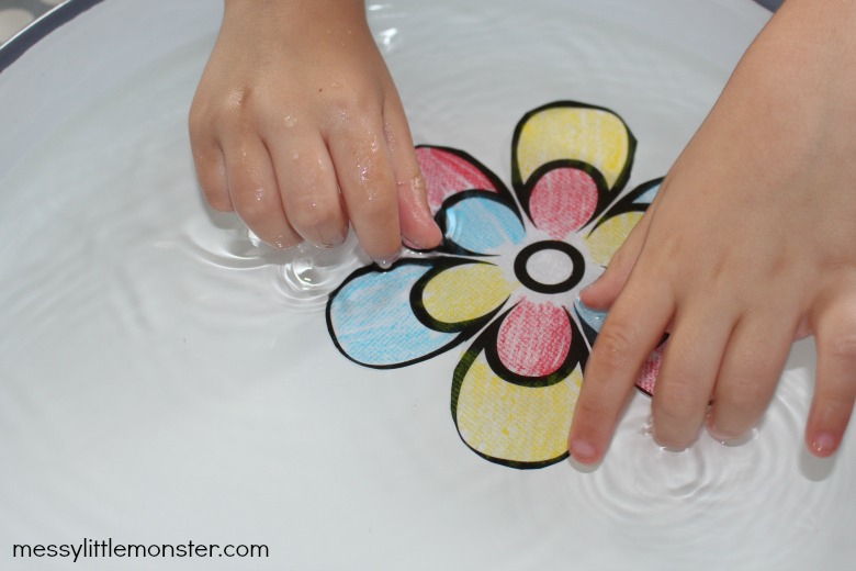 Magic Blooming Paper Flower Craft (& secret message stars!) - Messy ...