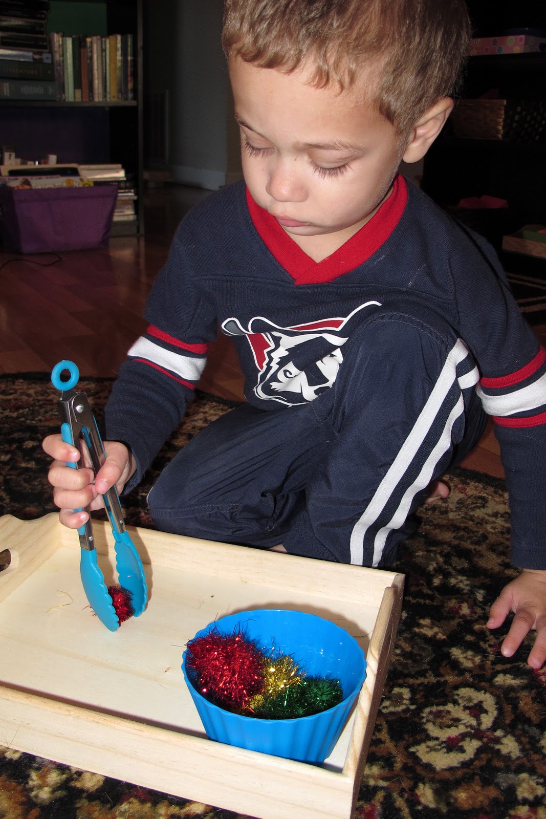 Peaceful Parenting: Beginning Tonging