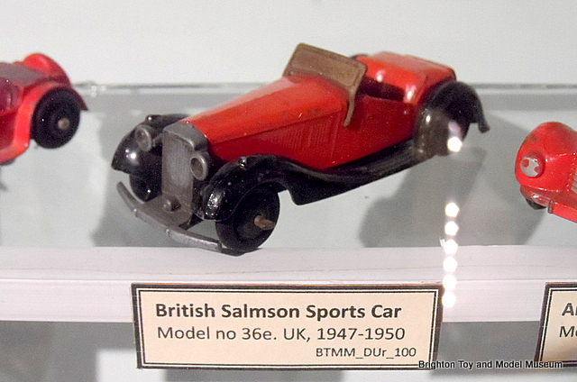 Brighton Toy and Model Museum: Dinky Toy main display cabinet update