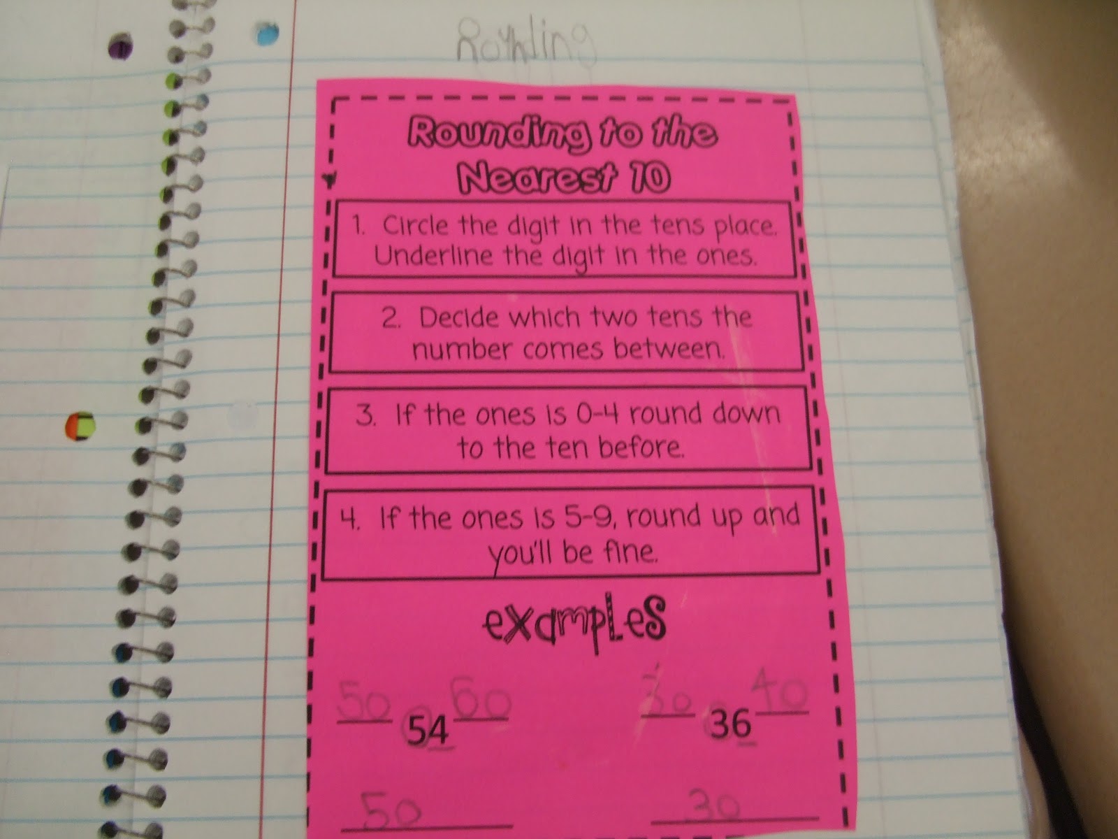 Learning's a Hoot: Math Journals