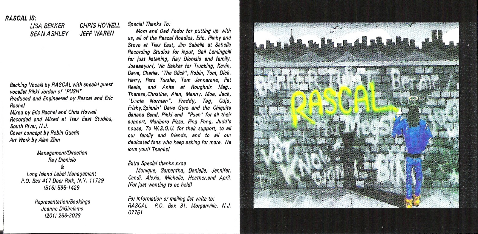 KISSMAR: Rascal - Demos 1990 (Melodic Rock/AOR) US