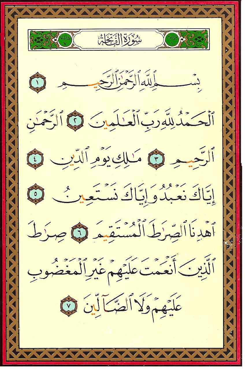 Bilangan Muka Surat Al Quran