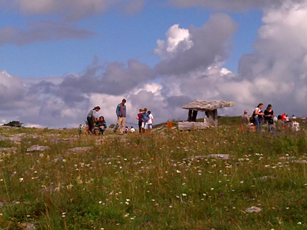 Prismatic Palette: Ireland: Co. Clare, the Burren, dolmen tomb