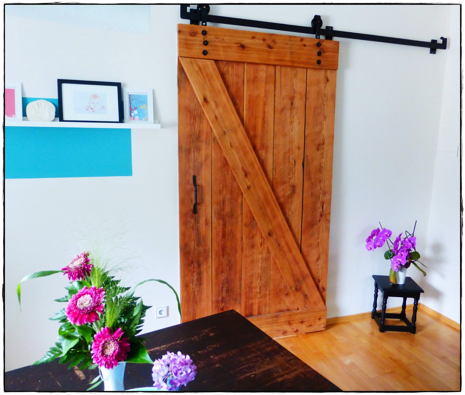 Kerstin & ich: Selbermachen | DIY-Scheunentor als Küchentür