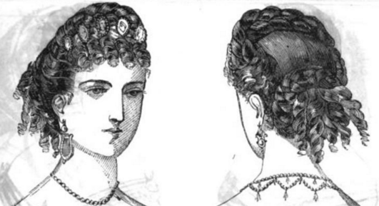 Hair Terms of the 1850s and 1860s | Beth's Bobbins