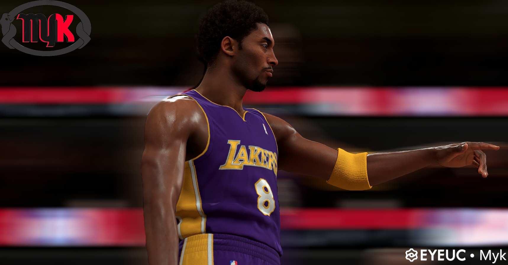 NBA 2K22 Kobe Bryant Cyberface Afro Look Update by Myk