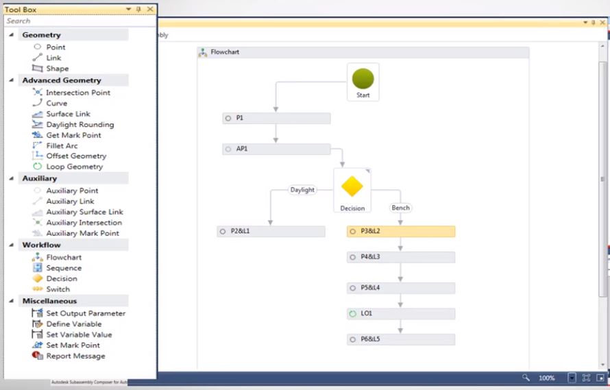 The User Interface | Autodesk Civil 3D Subassembly Composer