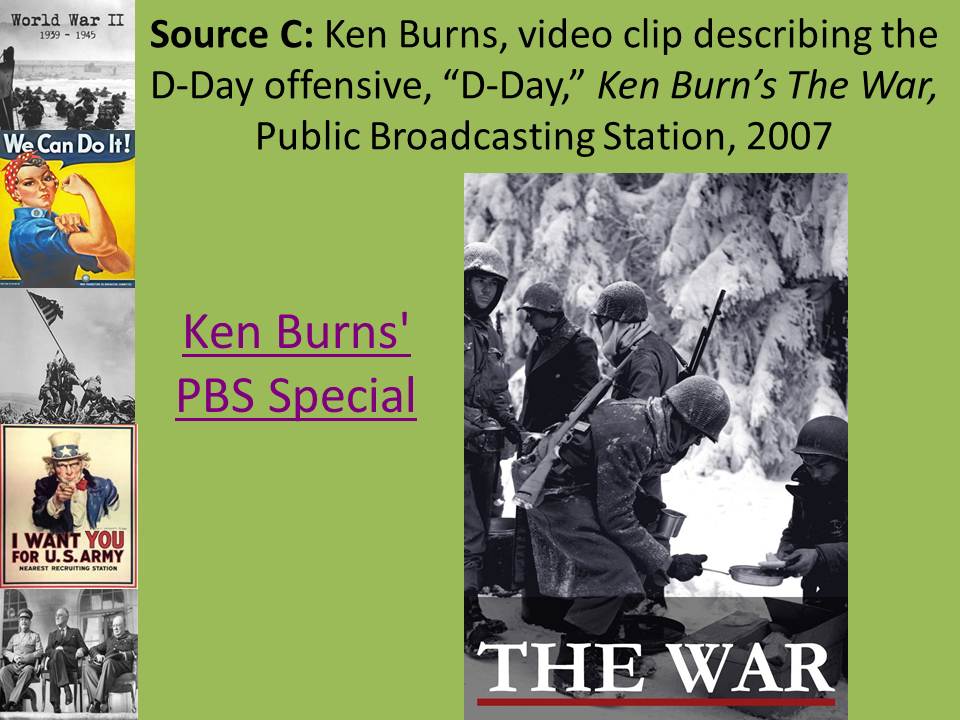 Callaway High Social Studies: Why Was the US on the Winning Side of ...