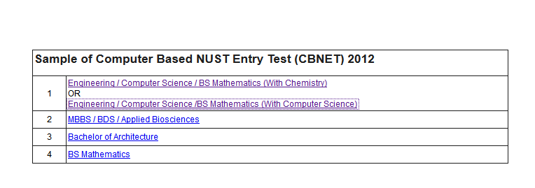 How to do computer based NUST Entry Test - Medical Entry Test Guide