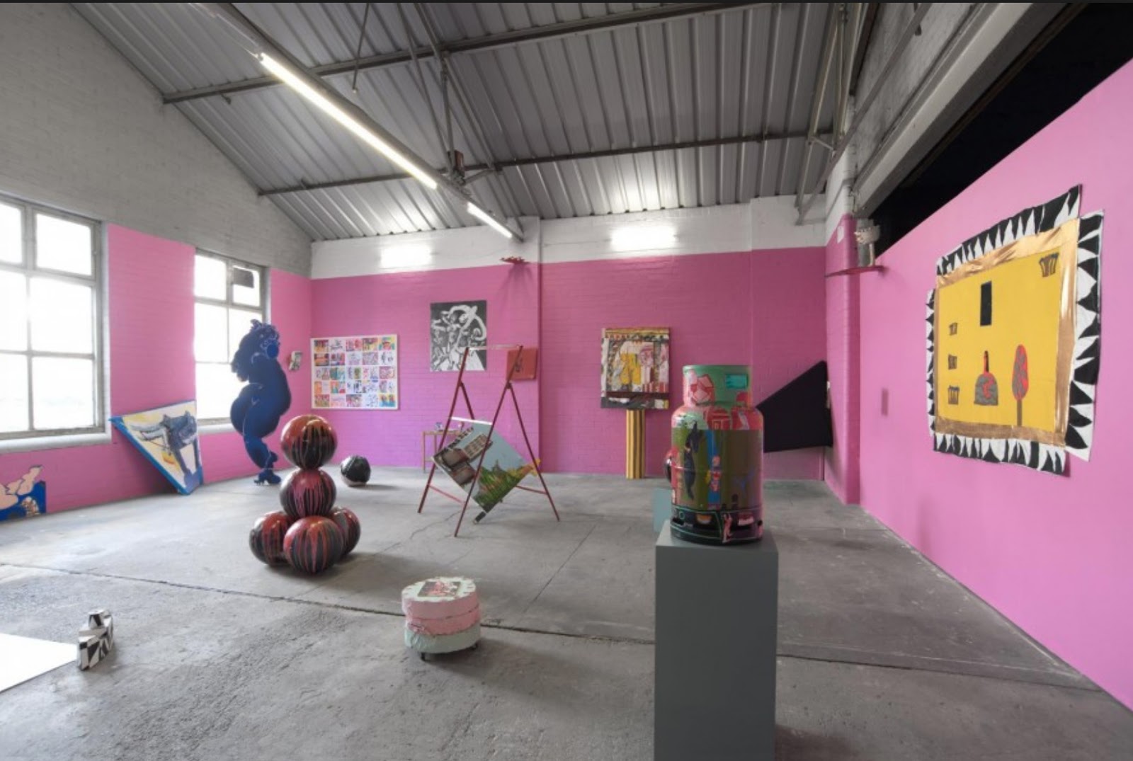 Helen Shaddock: Curator studio visit for Assembly House exhibition