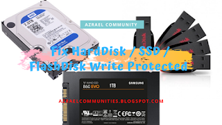 Fix HardDisk / SSD / FlashDisk Write Protected | KASKUS