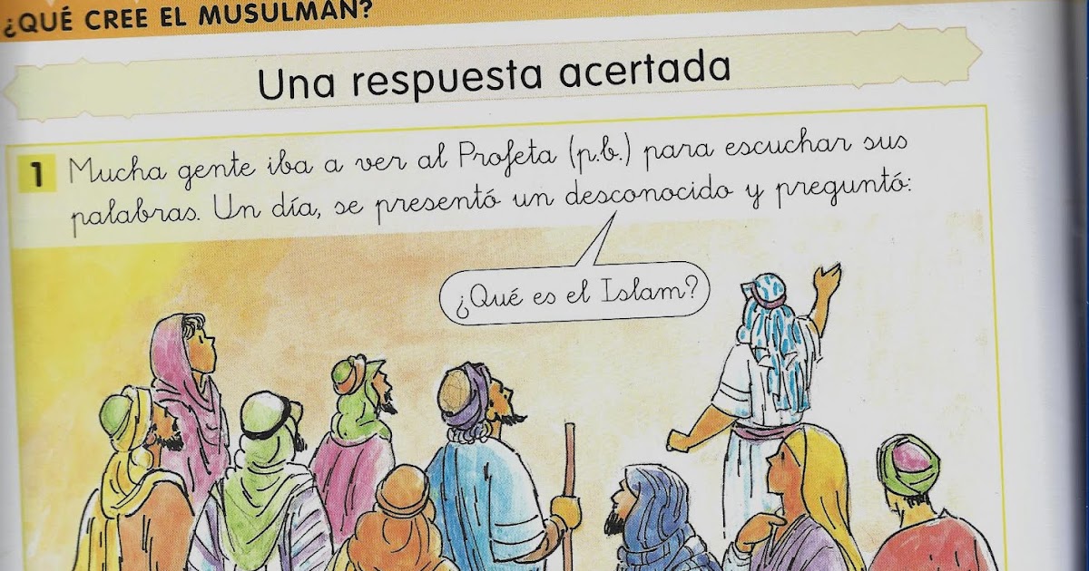 La clase de Religión Islámica: ACTIVIDADES DE 1º Y 2º DE PRIMARIA