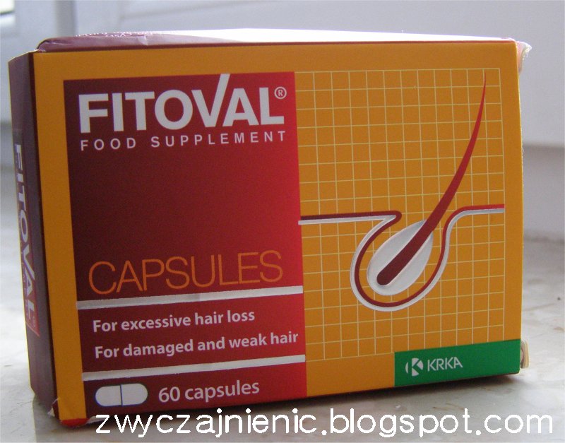 Zwyczajnie nic...: Fitoval - kapsułki na wypadanie włosów.