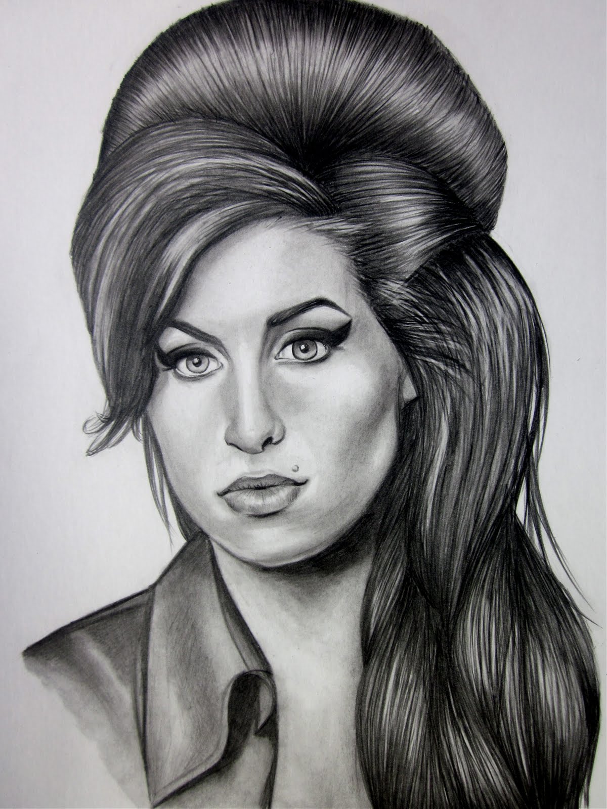 Pacific Pastime: Amy Winehouse Tribute Art