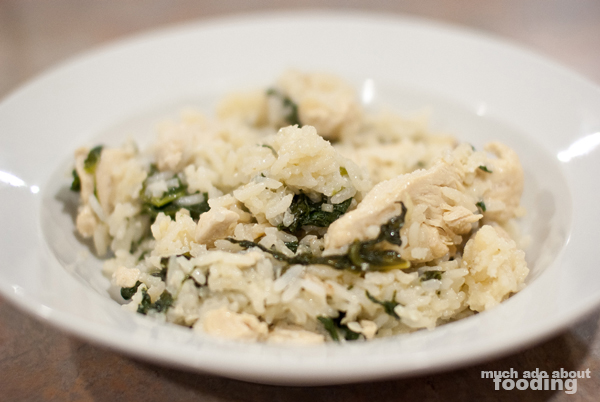 Recipe - Chicken and Spinach Risotto | Much Ado About Fooding