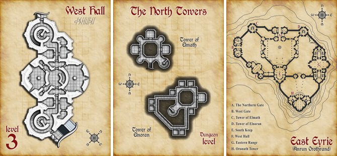 The Crooked Staff Blog: East Eyrie Fortress map-pack